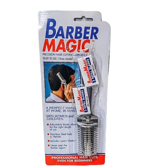 Vintage | Grooming | Barber Magic Stainless Steel Precision Hair ...